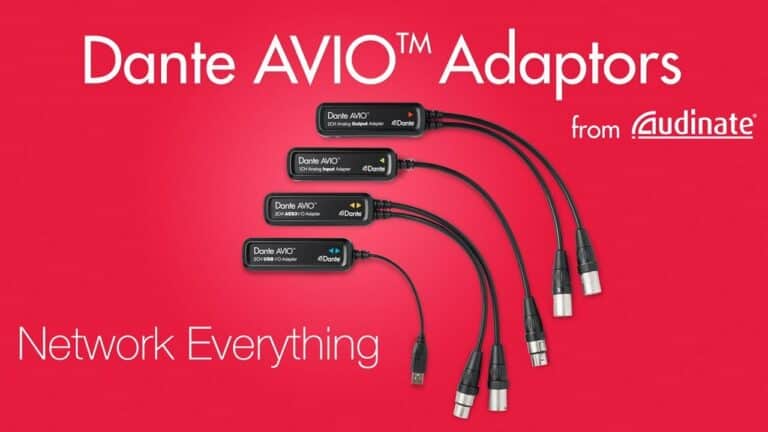 Le Dante audio : l’intégration Audio pour tous - Intégrateur Audio Lyon